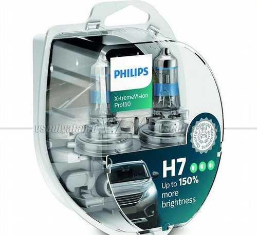Лампа галогенная philips H7 X-treme Vision Pro150