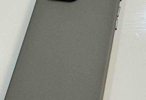 Чехол на iPhone 15 pro max Mag Nobel кожа