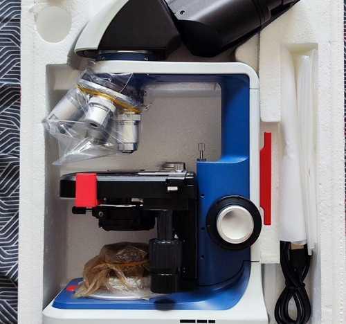 AmScope Бинокулярный Комбинированный Микроскоп