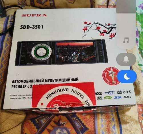 Supra SDD-3501 магнитола