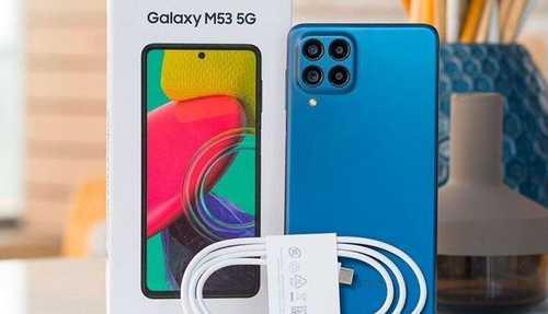 Смартфон Samsung Galaxy M53 5G 8/256Gb синий