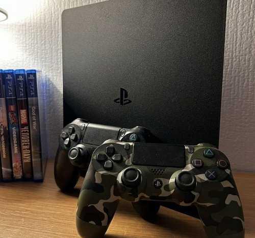 Sony playstation 4 slim 1tb, не прошитая