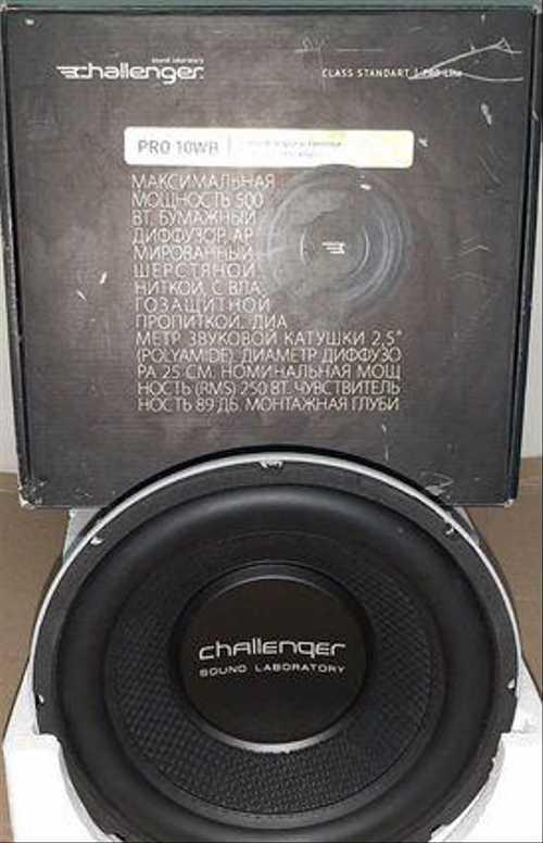 Пассивный сабвуфер 10" Challenger PRO 10 WB