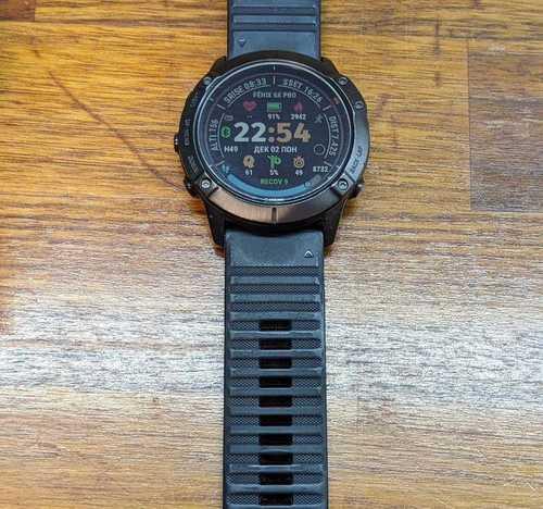 Garmin Fenix 6X Pro Solar Titanium