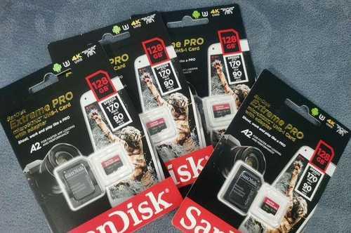 Sandisk Extreme pro 128gb оригинал