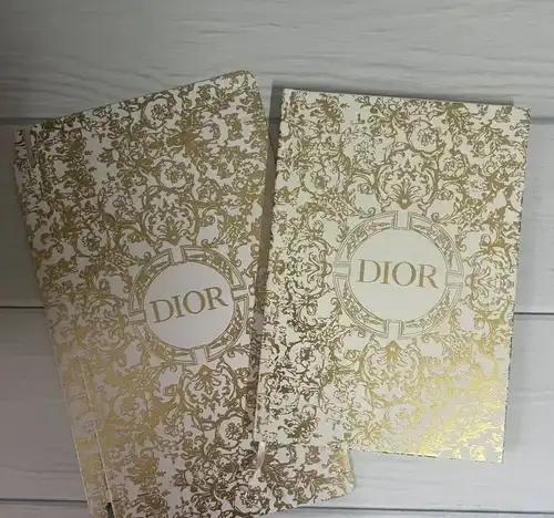 Блокнот dior золото с дефектом