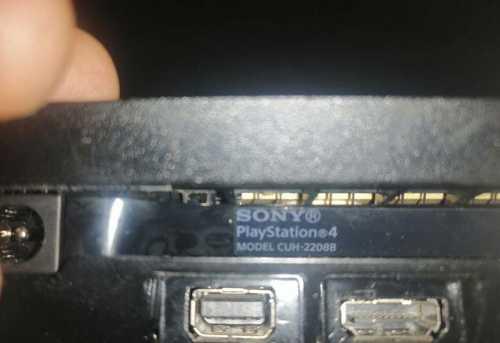 Sony playstation 4 slim 500gb (2208b) +2 геймпада