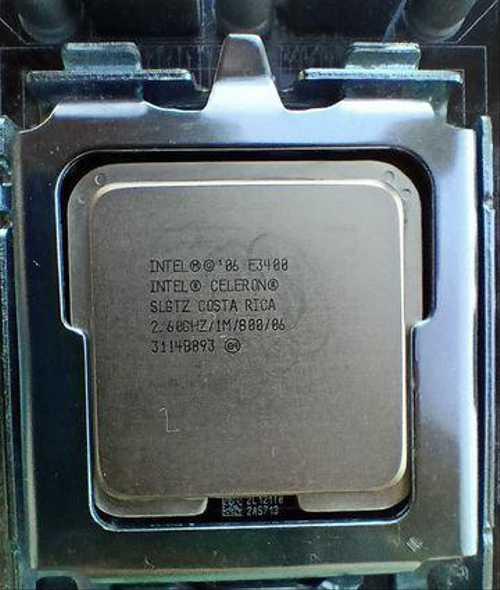 Asus LGA775 + Intel Celeron E3400 + 4 гб DDR3