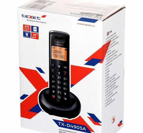 Телефон dect Texet TX-D4905A