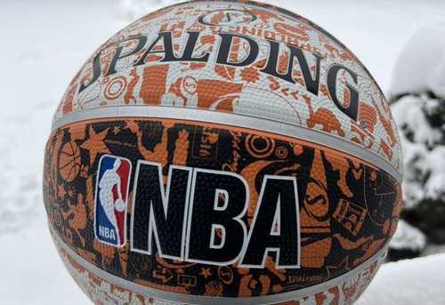 Баскетбольный мяч spalding новый