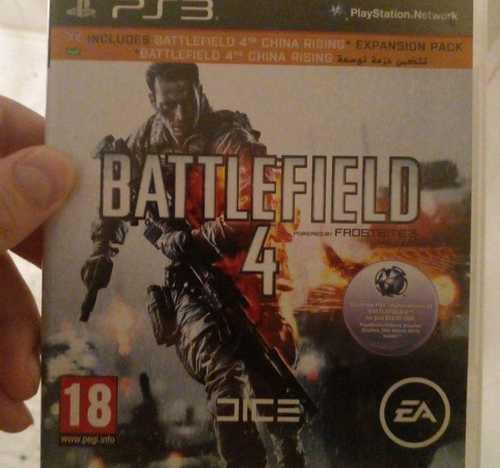 Диск на ps3 battlefield 4 батлфилд