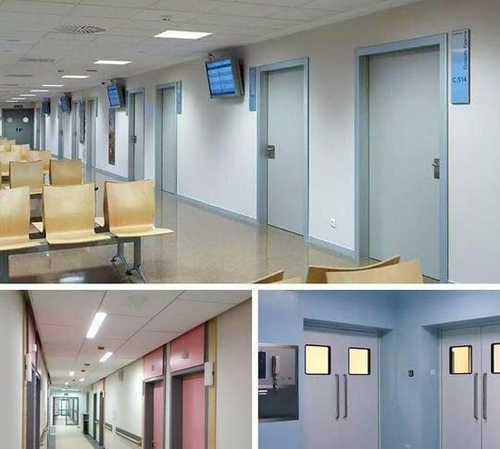 Двери для медицинских учреждений