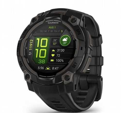 Garmin Instinct 3 – 45 mm amoled Black with Black