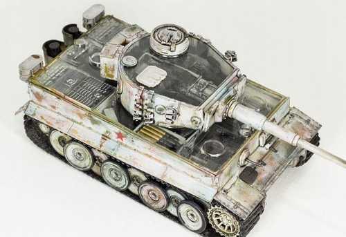 Модель танка Pz VI Ausf E Tiger I (Тигр), 1/48