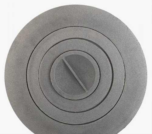 Плита чугунная пк-3 круглая Буржуйка 352*10 мм