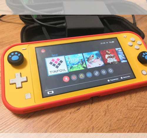 Nintendo switch lite прошитая 256