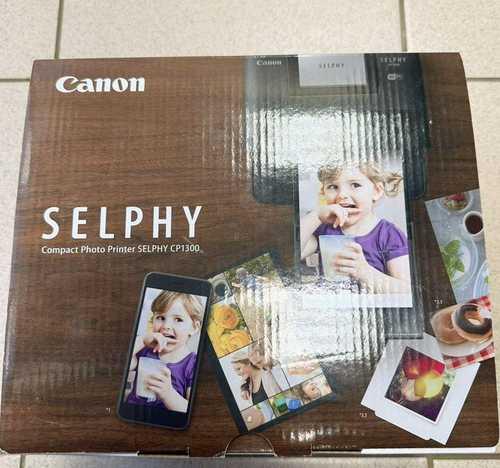 Фотопринтер Canon Selphy CP1300 Black