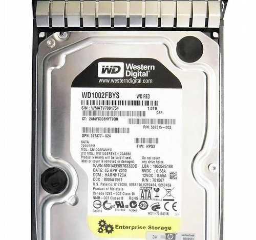 Жесткий диск HP GB1000eamyc 1Tb sataii 3,5" HDD