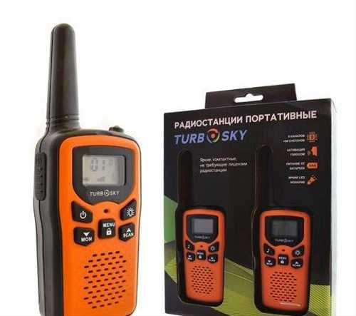 Радиостанции портативные TurboSky T25 orange