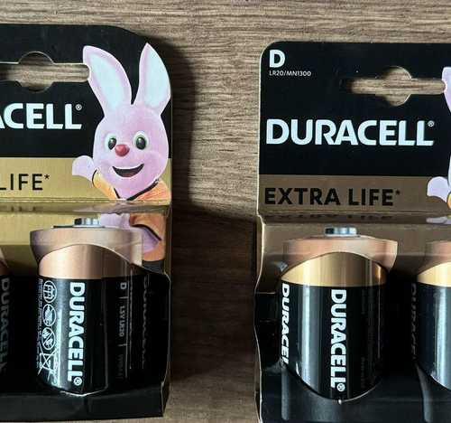 Батарейки duracell lr20 D2