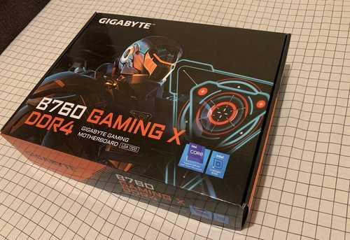 Материнская плата gigabyte B760 gaming X DDR4