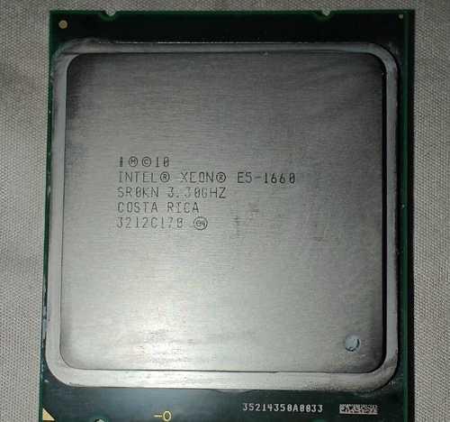 Процессор xeon e5 1660