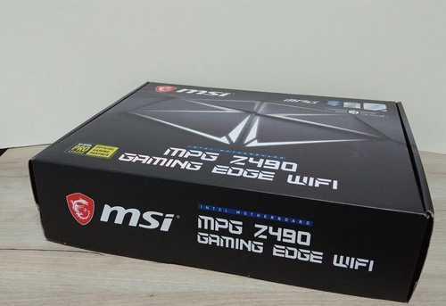 Материнская Плата MSI MPG Z490 gaming edge wifi