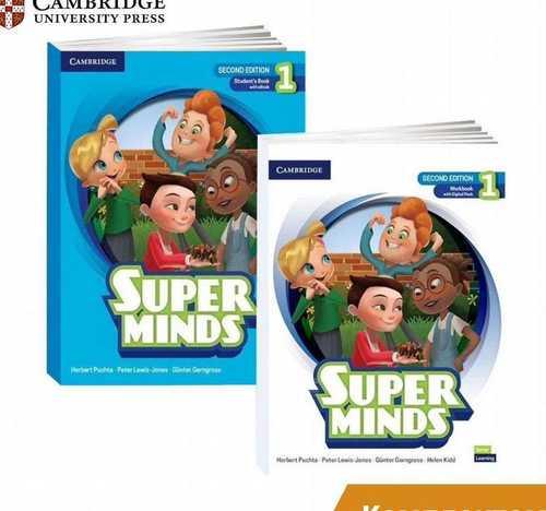 Super Minds 1 second edition + диск