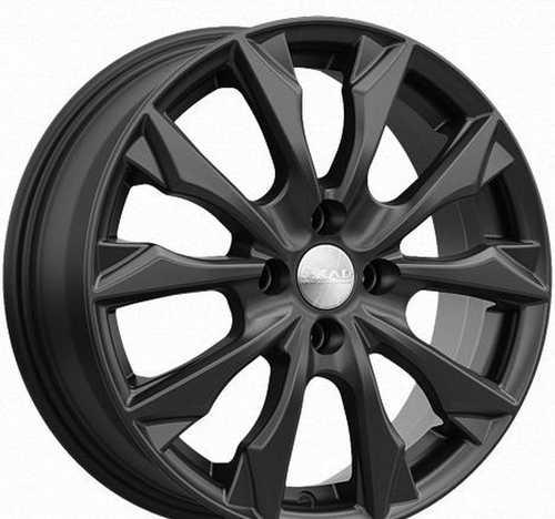 R16 5x114,3 6J ET51 D67,1 Скад Нагоя черный бархат