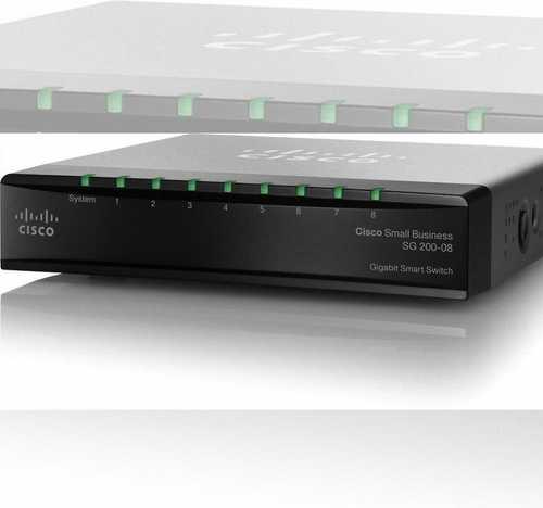 Управляемый коммутатор Cisco SG200-08