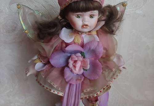 Кукла керамическая фарфоровая коллекционная