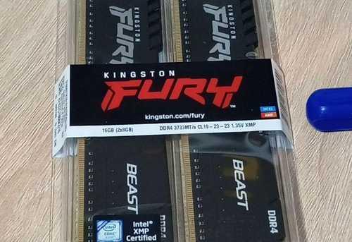 Kingston hyperx fury ddr4 16gb 3733Mhz