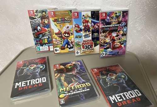 Новые игры Nintendo Switch - Mario и Metroid