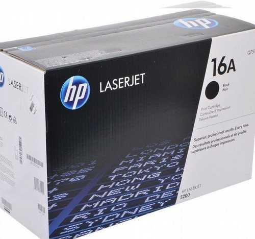 Картридж HP Q7516A (16A) оригинальный для принтера