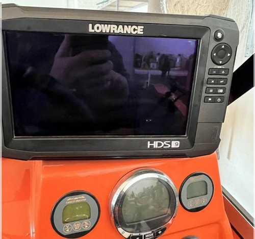 Эхолот lowrance hds 9 carbon