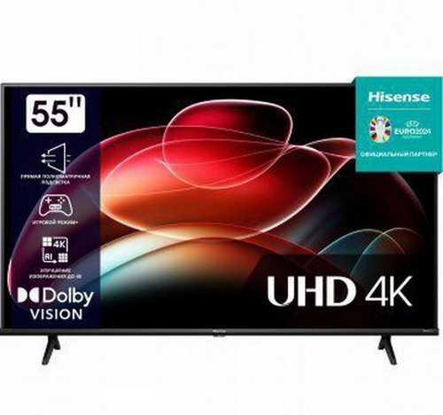 Телевизор Hisense 55A6K. Новый.Smart-TV