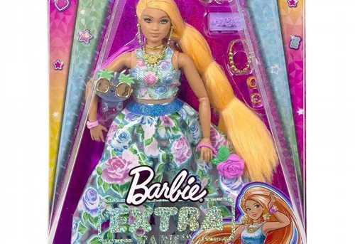 Кукла Barbie Extra Fancy в цветочном платье, HHN14