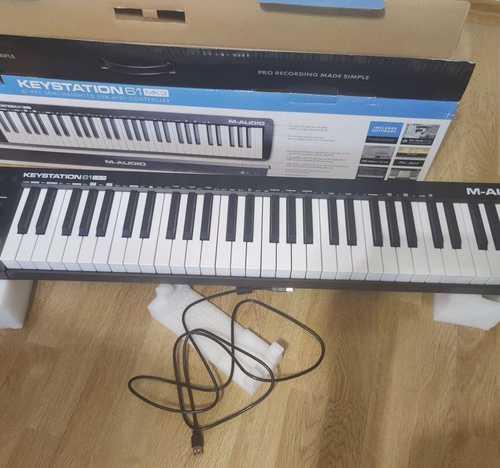 Midi клавиатура m-audio keystation 61 mk3