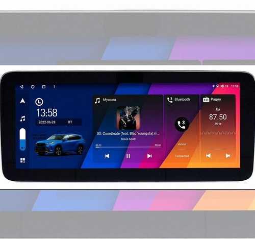 Магнитола Android для Toyota LC300 ver.2