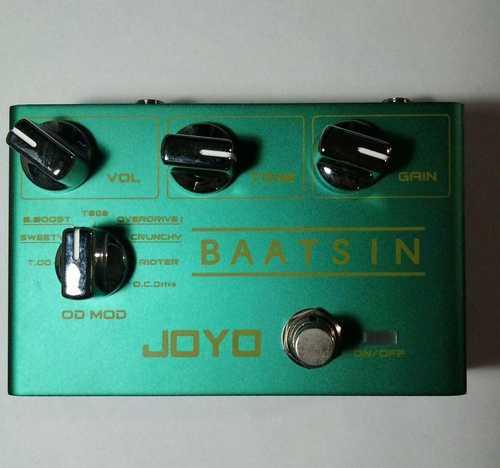 Педаль joyo R-11 baatsin Overdrive & Distortion