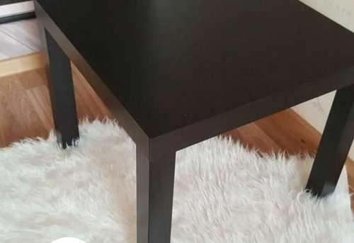 Журнальный столик IKEA квадратный коричневый