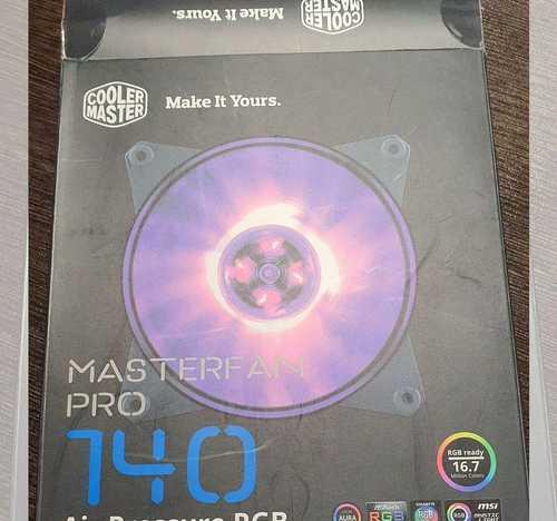 Вентилятор Cooler Master MasterFan Pro 140 RGB