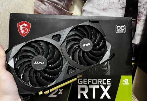 RTX 3060 Ti 8Gb Gddr6X Micron MSi Ventus Идеал