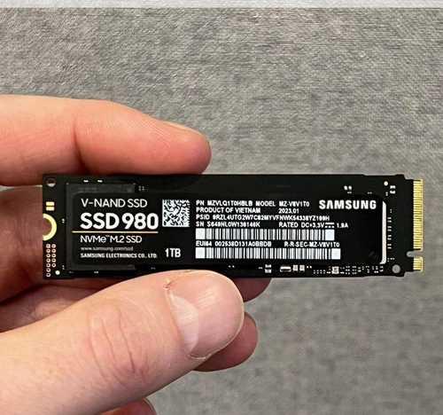 Новый Samsung SSD 980 1TB