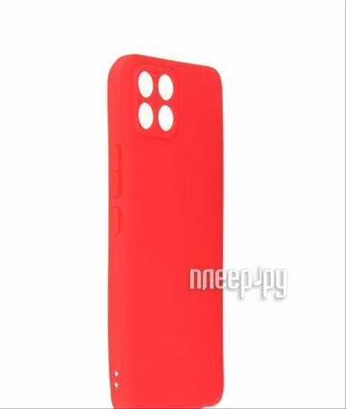 Чехол DF для Infinix Smart 6 HD Silicone Red i