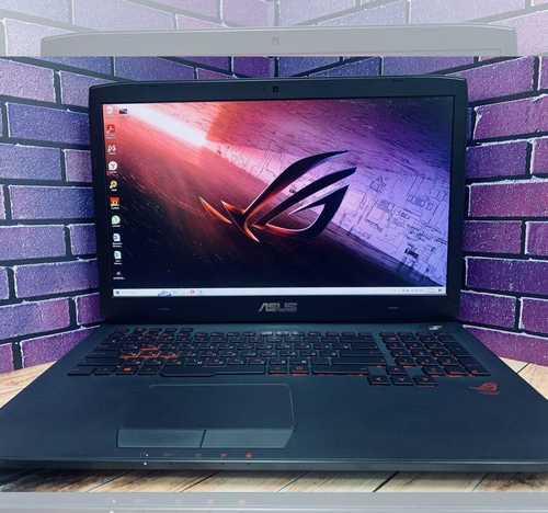 Огромный игровой Asus ROG 17.3 GTX 970 16Gb