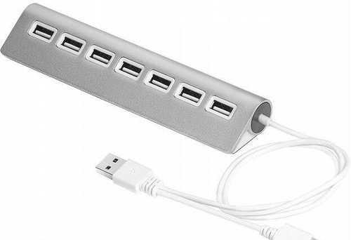 Разветвитель Greenconnect USB 2.0 на 7 портов 0,5m