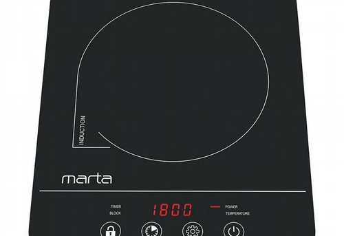 Плита индукционная для кухни marta MT-4211 черный