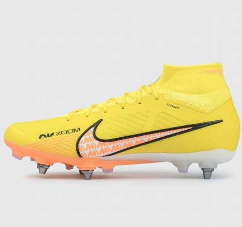 Бутсы Nike Air Zoom Mercurial Superfly IX Elite SG Yellow