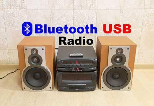 Музыкальный центр с usb и bluetooth 120 Ватт